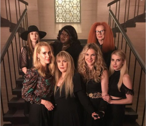 Coven Cast Reunites For Witchy American Horror Story Photo With Coven Cast Reunites For Witchy American Horror Story Photo With