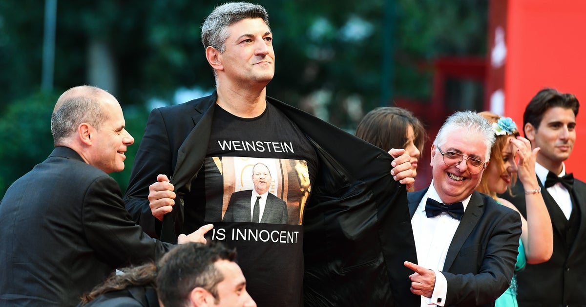 Italian Director Wears 'Weinstein Is Innocent' Shirt At Venice Film ...