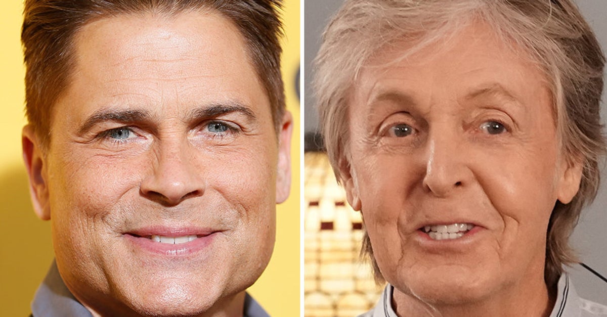 Rob Lowe Had The Most Cringeworthy Lunch Moment With Paul McCartney ...