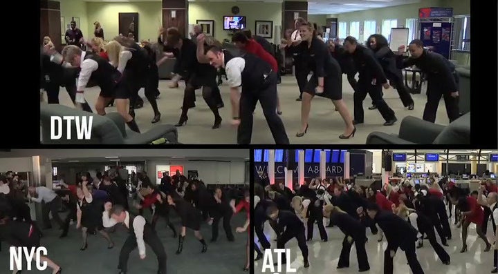 Delta Employees Make Video Of Airport Flash Mobs (VIDEO) | HuffPost Life