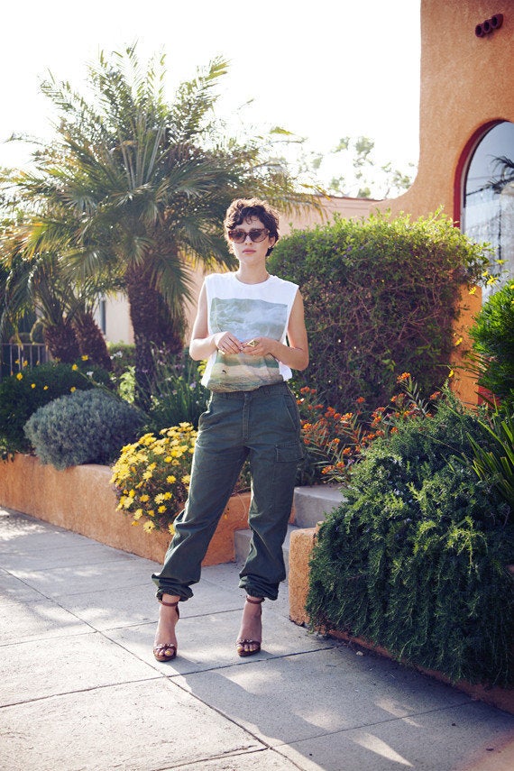 How To Wear A Muscle Tee Like A Lady: From The Stylelist Network ...