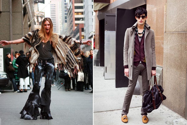On The Streets: 10 Spectacular Real-Life Looks From Fashion Week ...