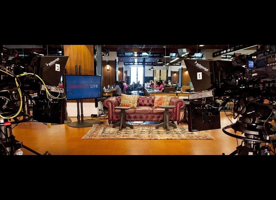 'HuffPost Live' Set Designers Roman And Williams Bring Style To The ...