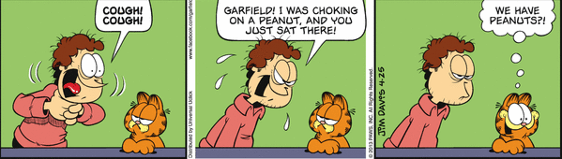Garfield's Love For Food In Comic Strips (PHOTOS) | HuffPost Life