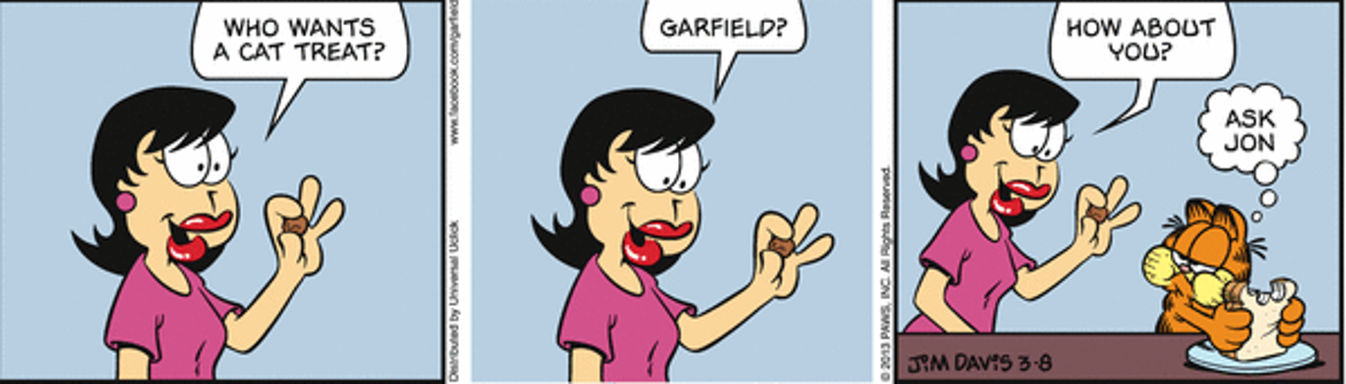 Garfield's Love For Food In Comic Strips (PHOTOS) | HuffPost Life