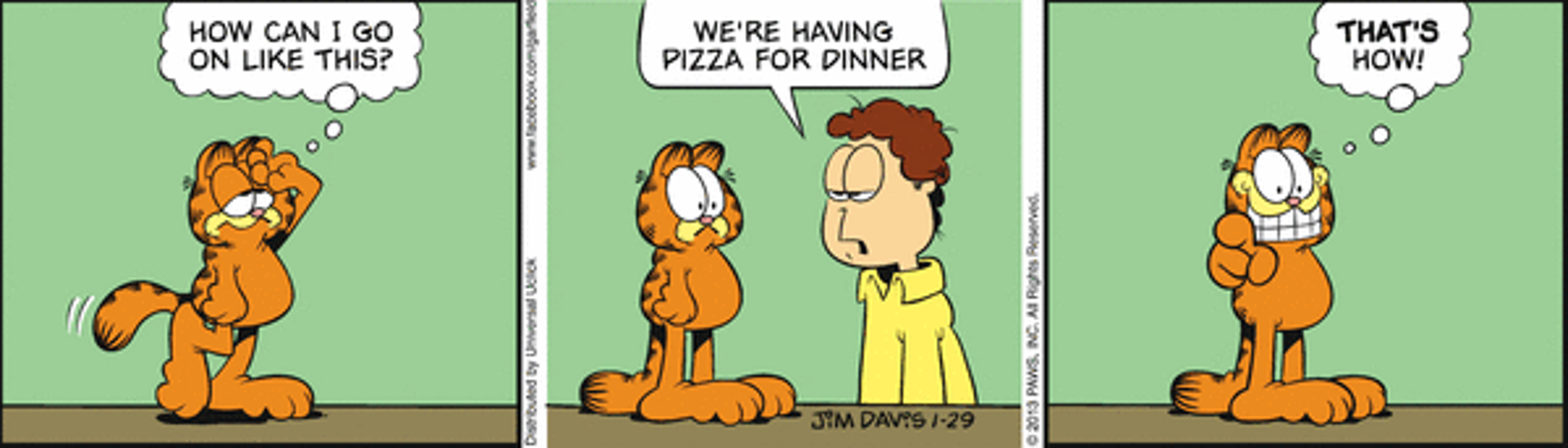 Garfield's Love For Food In Comic Strips (PHOTOS) | HuffPost Life