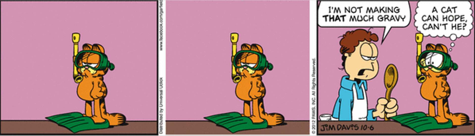 Garfield's Love For Food In Comic Strips (PHOTOS) | HuffPost Life