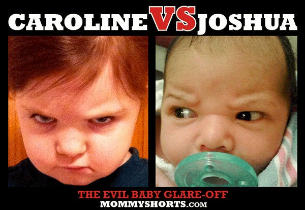 The Evil Baby Glare-Off: 16 Babies You Do NOT Want To Mess With ...