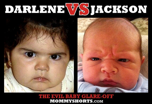 The Evil Baby Glare-Off: 16 Babies You Do NOT Want To Mess With ...