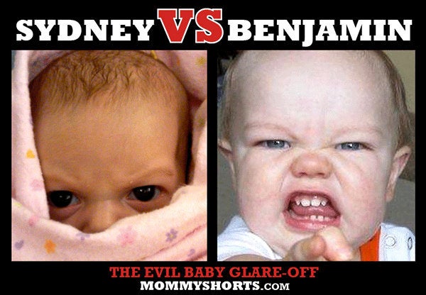 The Evil Baby Glare-Off: 16 Babies You Do NOT Want To Mess With ...