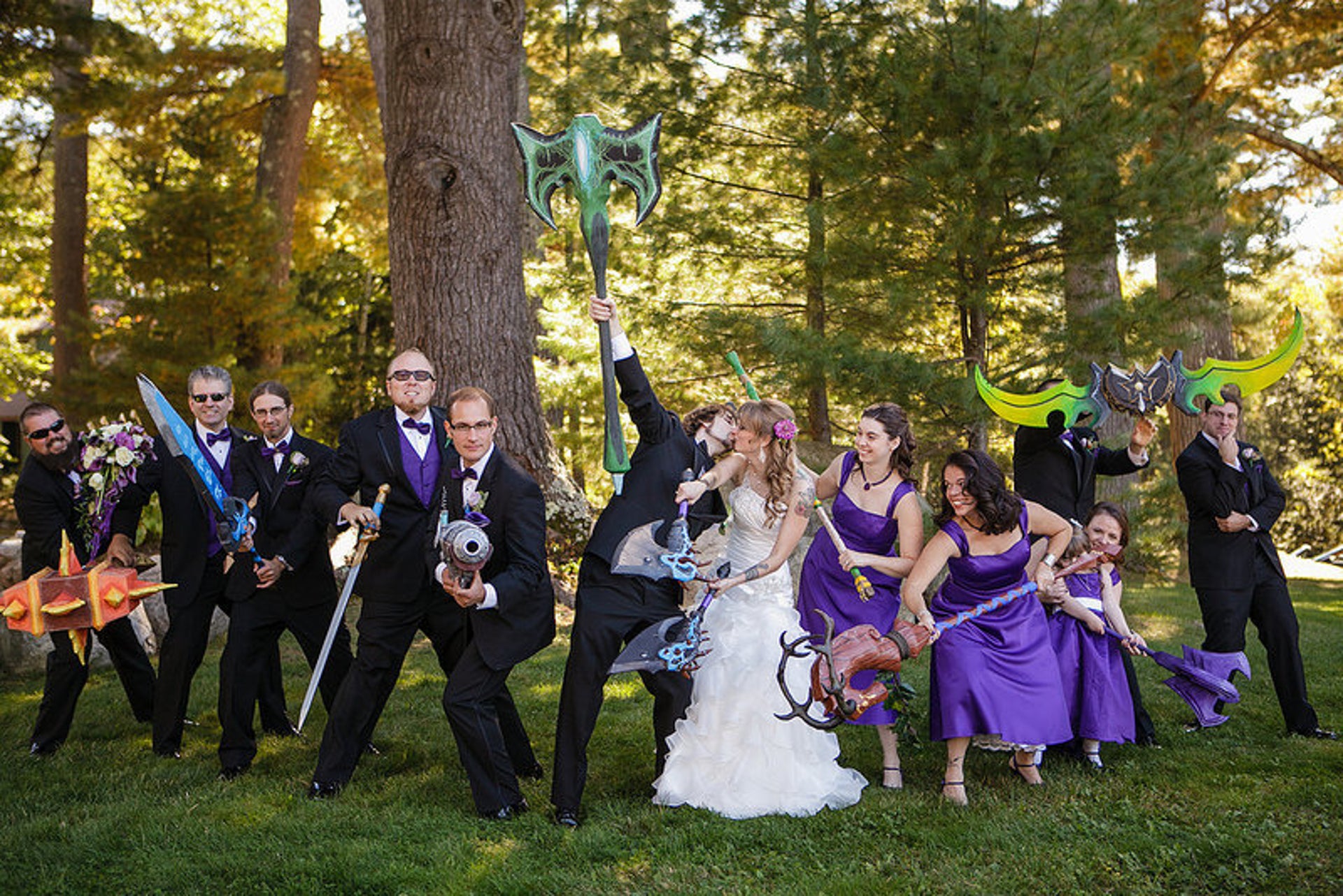This World Of Warcraft Wedding Is What Geek Dreams Are Made Of ...