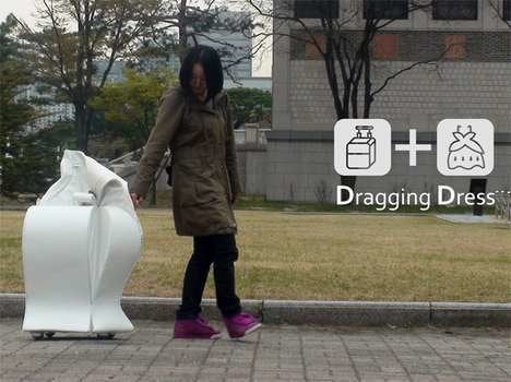 Dragging Dress Combines Luggage, Dress In One (VIDEO) | HuffPost Life