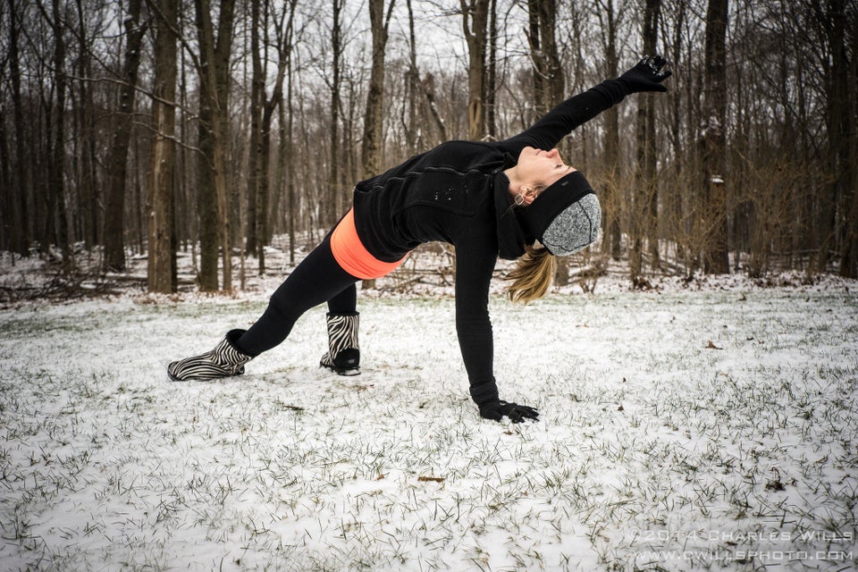 Yoga In The Snow Proves It's Never 'Too Cold' To Get Moving | HuffPost Life