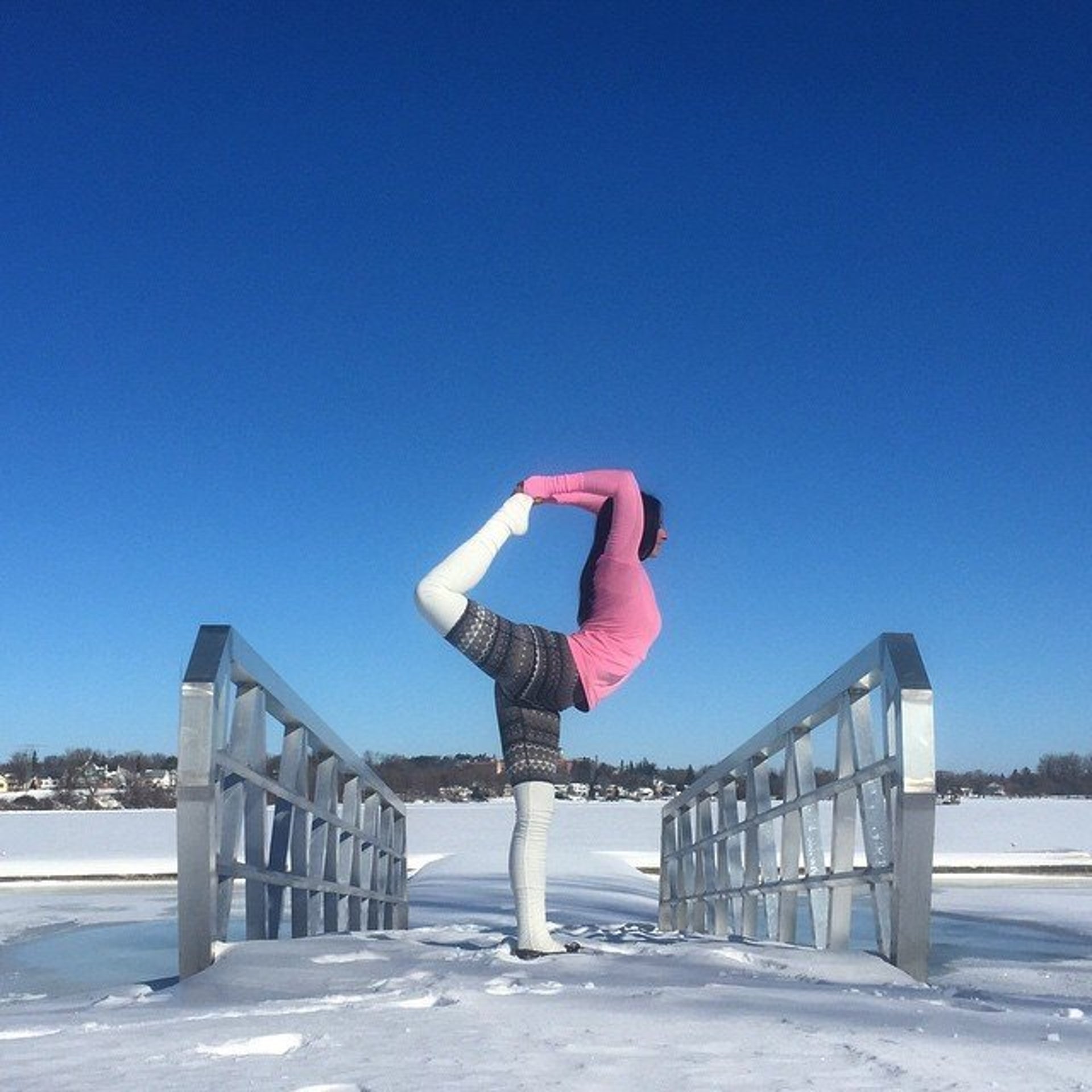 Yoga In The Snow Proves It's Never 'Too Cold' To Get Moving | HuffPost Life
