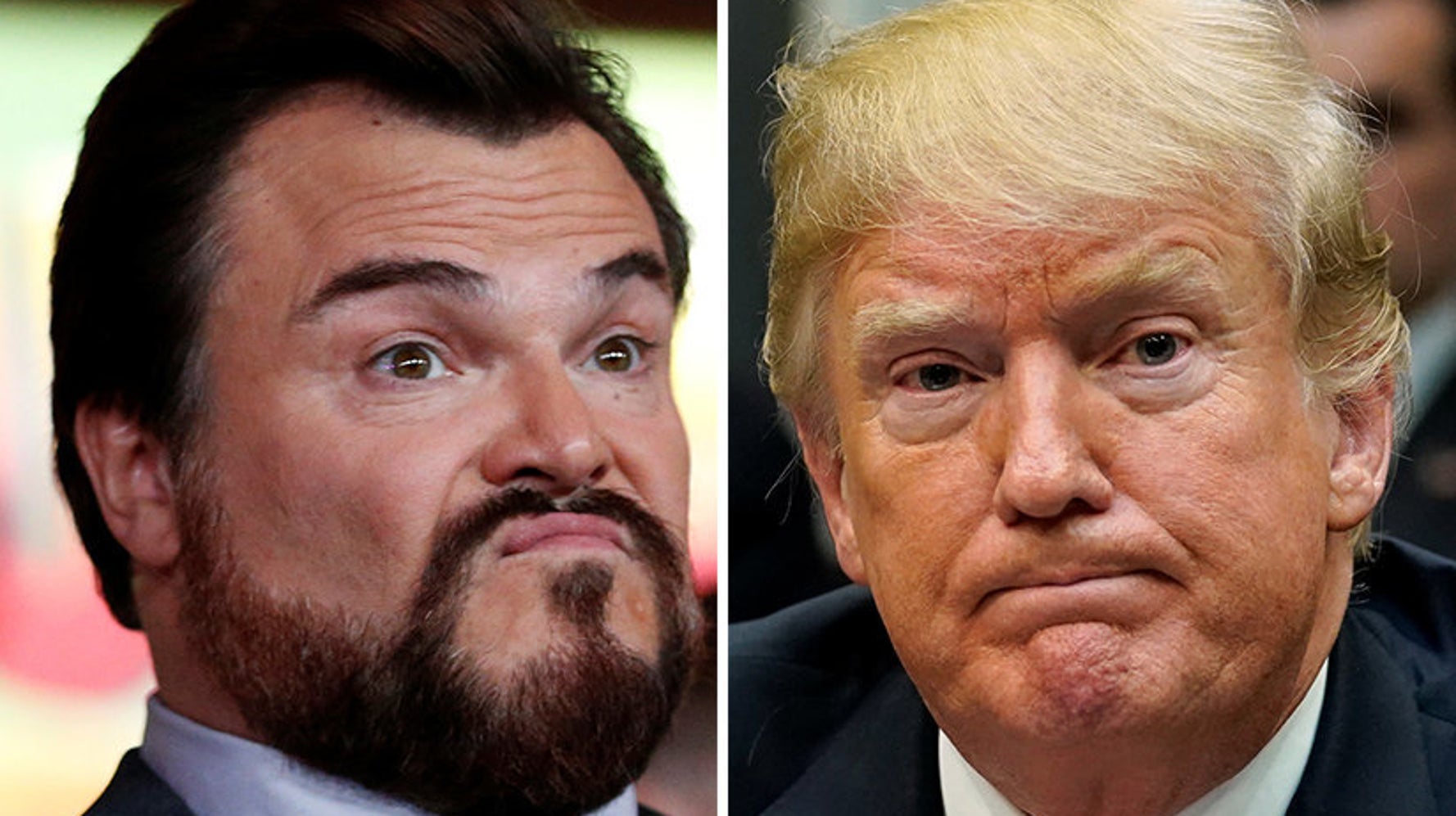 Jack Black Rips 'Piece Of S**t' Trump In Walk Of Fame Ceremony, Then ...