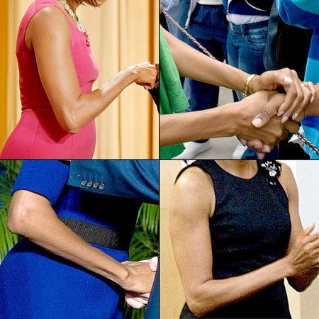 Michelle Obama's Arms Meet With Sri Lankan Refugees | HuffPost ...