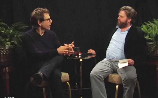 Zach Galifianakis Gets Ben Stiller Between Two Ferns (VIDEO) | HuffPost ...