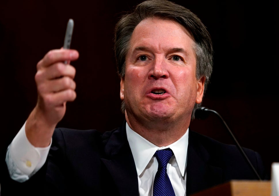 The Best Photos From Judge Brett Kavanaughs Testimony Huffpost