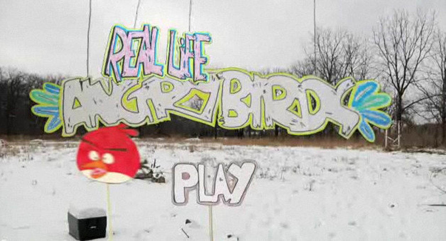 Angry Birds In-Real-Life (VIDEO) | HuffPost Entertainment