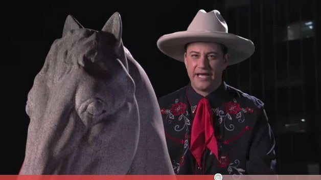 Jimmy Kimmel Honors Harry Baals By Getting On His High Horse (VIDEO ...