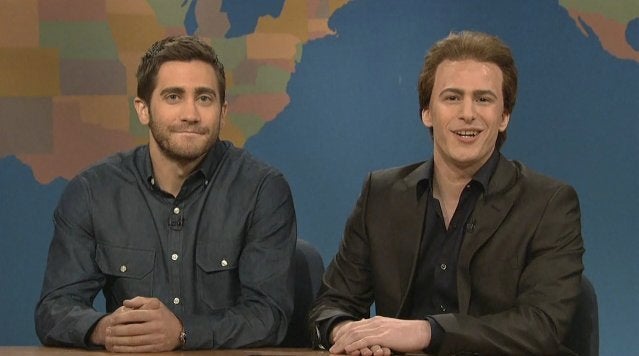 Jake Gyllenhaal & Nicholas Cage On 'SNL' Weekend Update (VIDEO ...