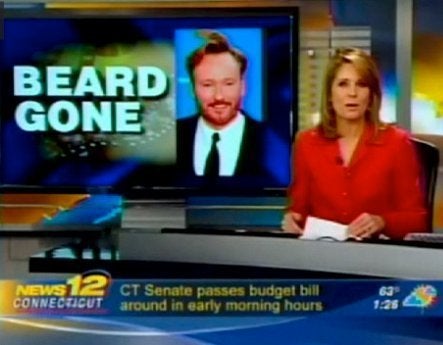Local News Anchors React To Will Ferrell Shaving Conan O'Brien's Beard ...