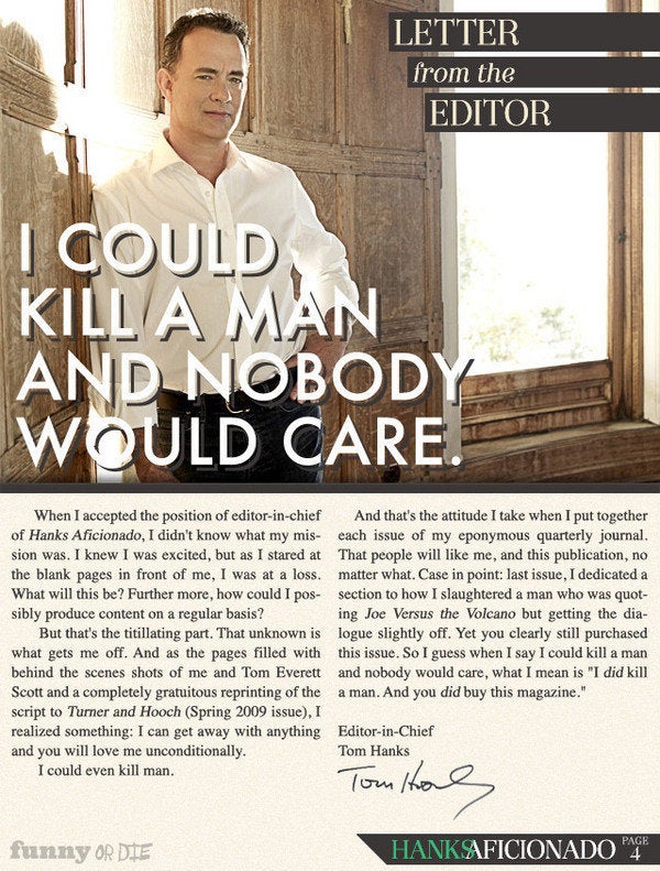 The Tom Hanks Magazine (PICTURES) | HuffPost Entertainment