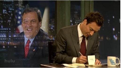 Jimmy Fallon's Thank You Notes For Chris Christie, Toilet Paper ...