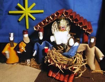 Weird Nativity Scene Collection Include Tampon Baby Jesus | HuffPost ...