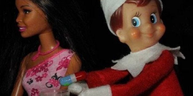 Elf On The Shelf Behaving Badly | HuffPost Weird News