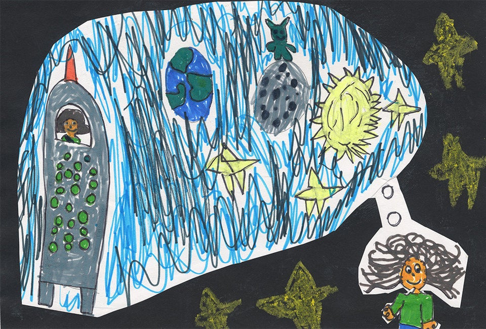 This Is What Kids Imagine Our Future In Space Will Look Like (IMAGES ...