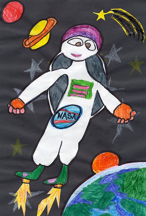 This Is What Kids Imagine Our Future In Space Will Look Like (IMAGES ...