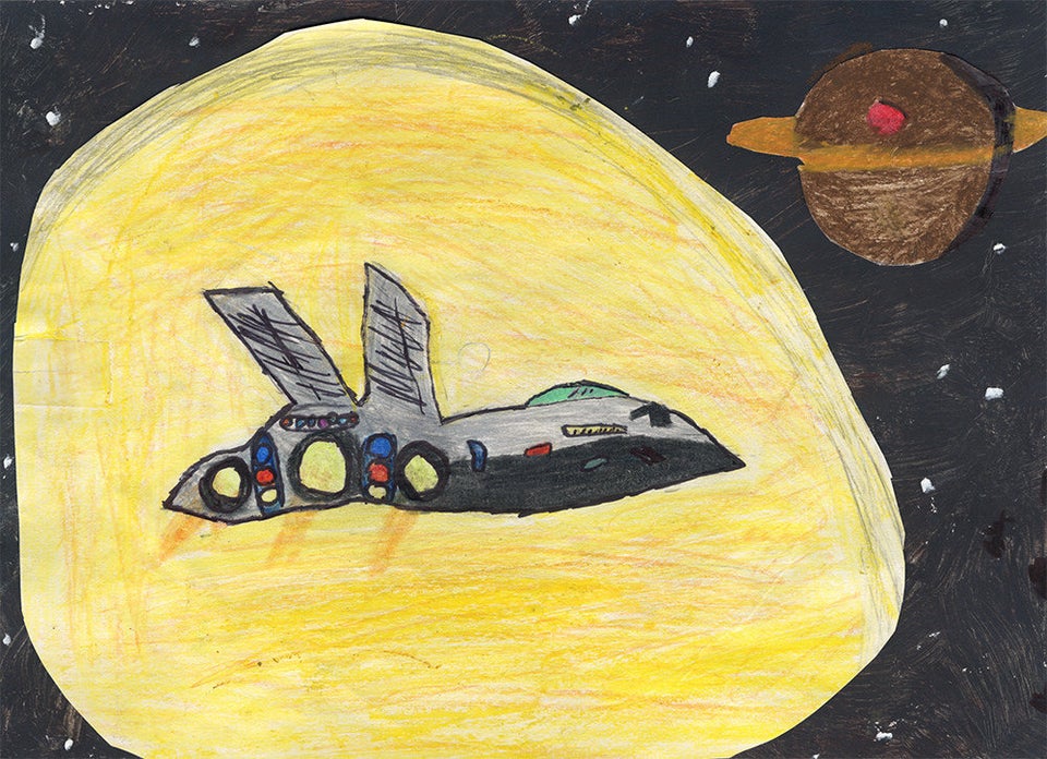 This Is What Kids Imagine Our Future In Space Will Look Like (IMAGES ...
