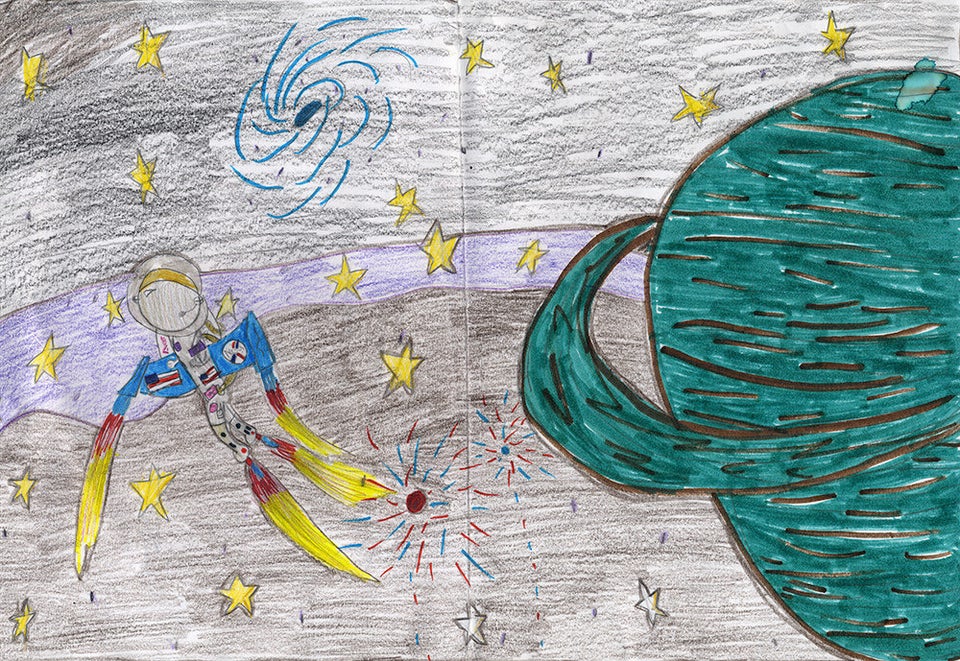 This Is What Kids Imagine Our Future In Space Will Look Like (IMAGES ...