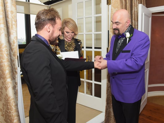 Joan Rivers Wedding