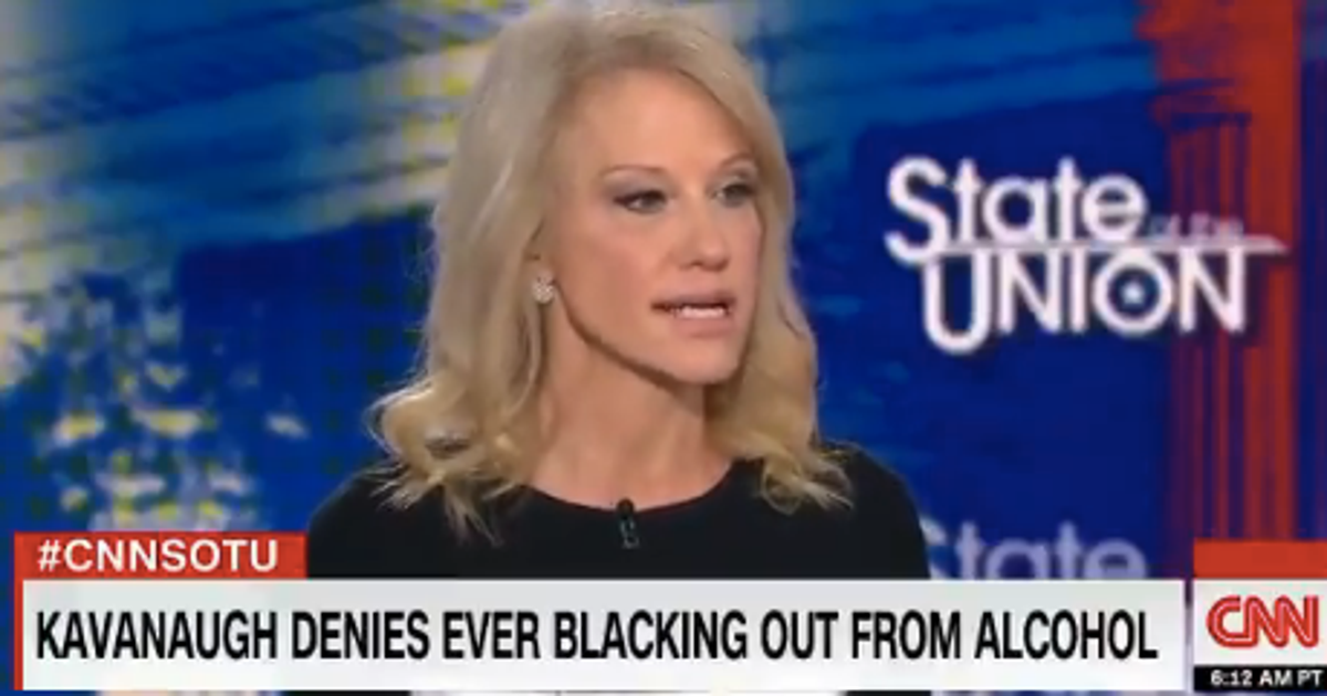 Kellyanne Conway Reveals Own Sexual Assault While Defending Brett