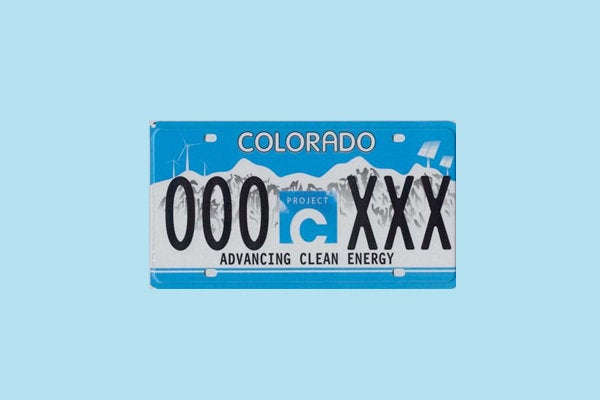 Colorado Clean Energy License Plates Now Available | HuffPost Impact