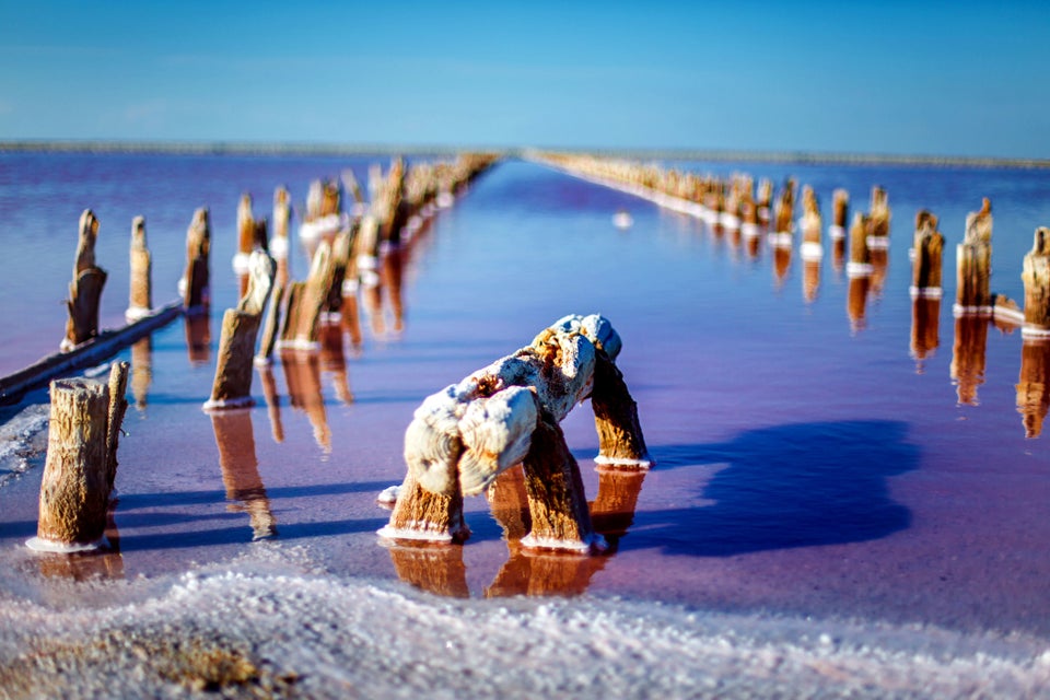 The Eerie Beauty Of Crimea's Abandoned Soviet-Era Salt Mine Might ...