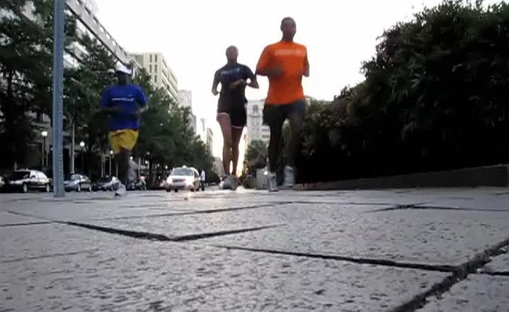 Fitness Group Helps Homeless Get "Back On Their Feet" | HuffPost Impact