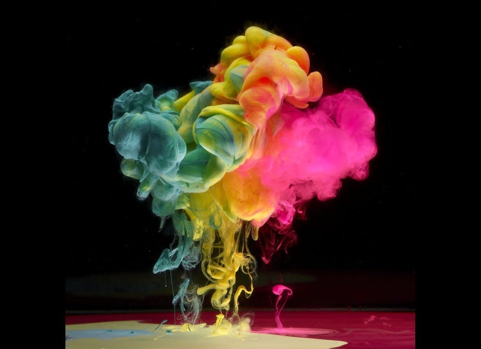 Mark Mawson, Photographer, Creates Incredible Floating Water Color ...