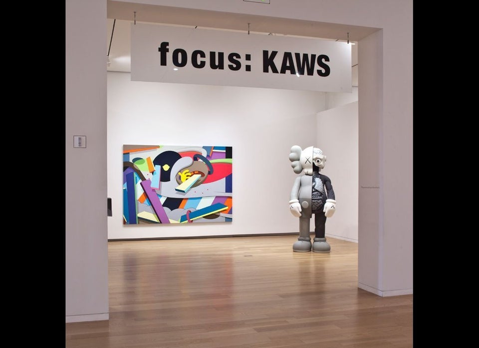 KAWS' Grown Up Cartoons Hit Modern Art Museum Of Fort Worth (PHOTOS ...