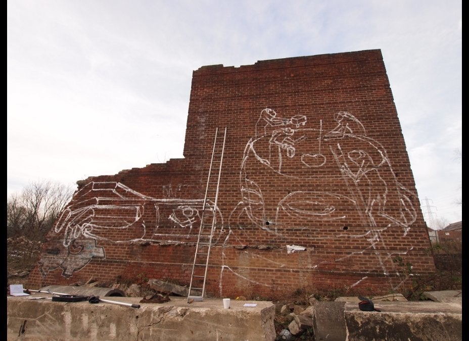 Phlegm's Massive Robot Scares Us! | HuffPost Entertainment