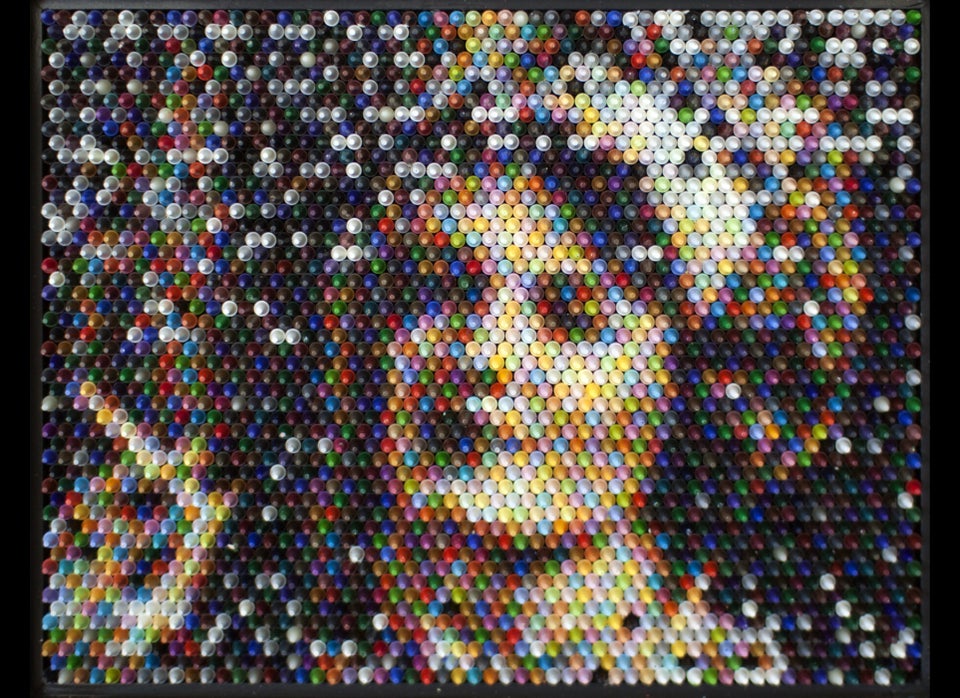 Artist Christian Faur's Amazing Crayon Portraits Recreate Photographic ...
