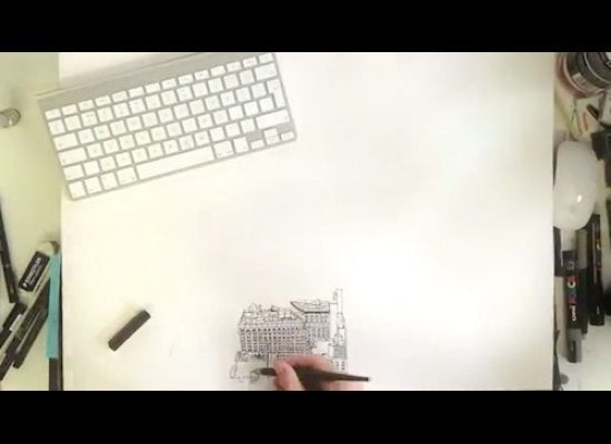 UK Artist Patrick Vale Draws Astounding New York Skyline In 'Empire ...