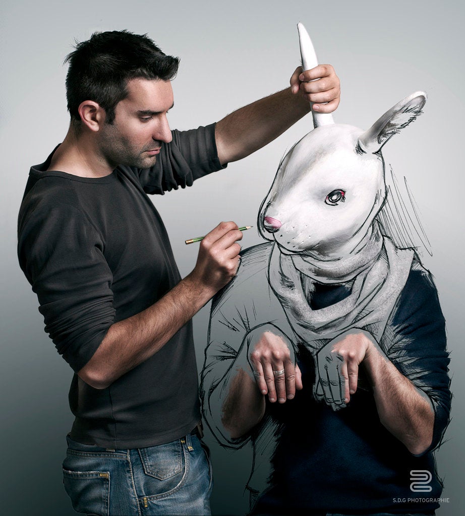 Sebastien Del Grosso Combines Sketches And Digital Photography For ...