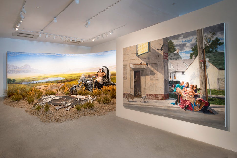Kent Monkman, Aka Miss Chief Eagle Testickle, Confronts Native American ...