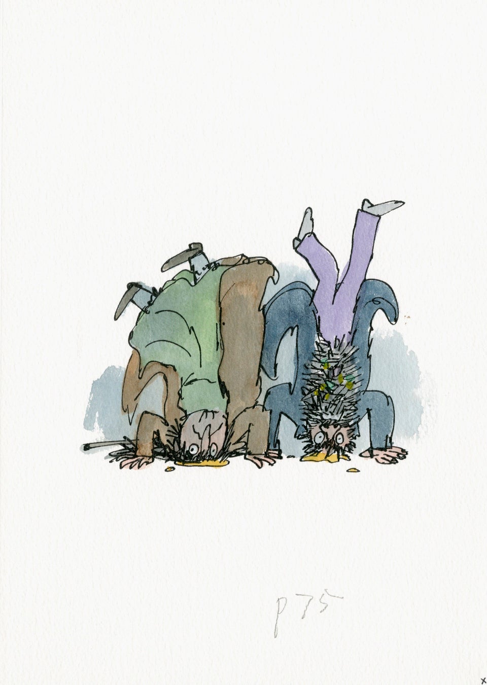 A Quentin Blake Art Show Is Bringing Your Favorite Children's Books ...