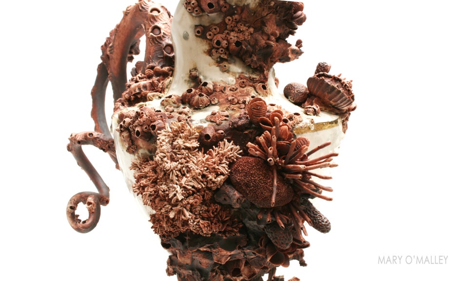 These Ceramics Encrusted With Crustaceans Are Our New Favorite Nautical ...