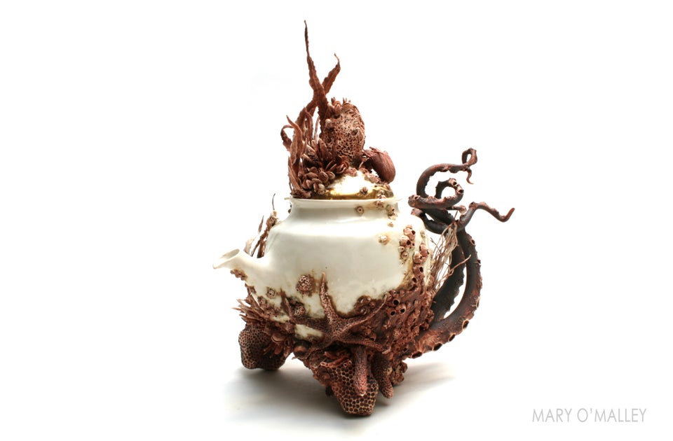 These Ceramics Encrusted With Crustaceans Are Our New Favorite Nautical ...