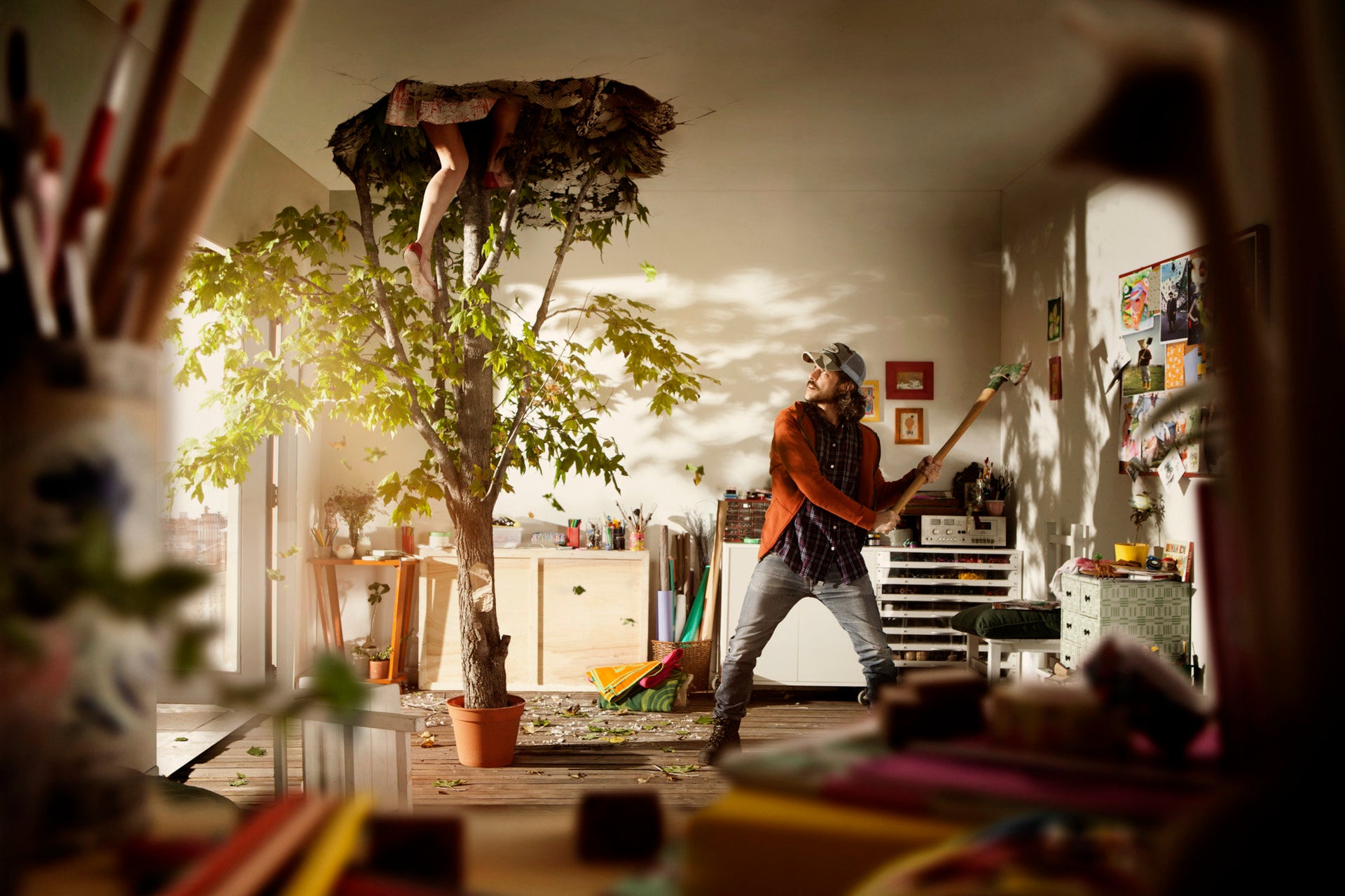 The Strange World Of Manuel Archain, An Artist Who Photographs His ...